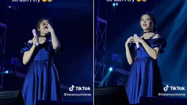 Tiara Andini Nangis saat Nyanyi Lagu Ini di Panggung, Curhat ...