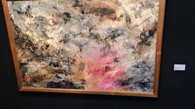 Musik Harpa Maya Hasan Mengalun di Pameran Lukisan Sidik W Martowidjojo ...