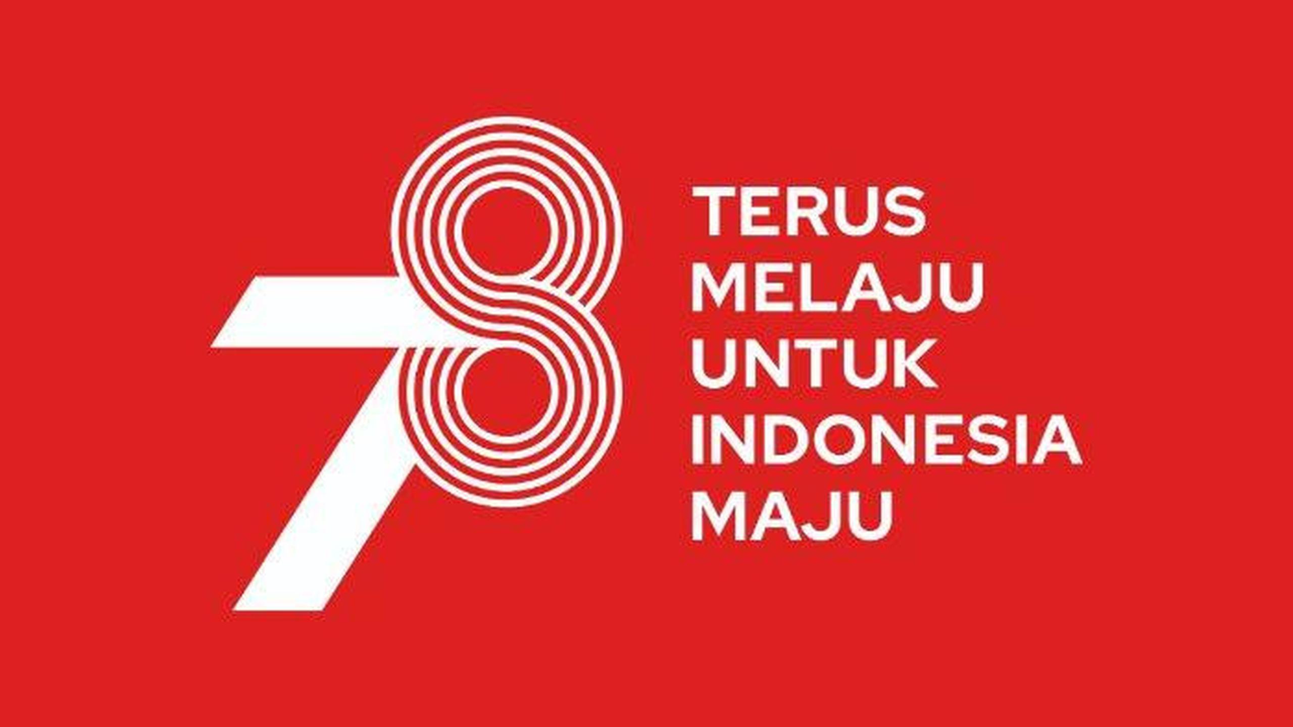 Tema dan Logo HUT ke-78 RI, Lengkap dengan Makna Filosofisnya
