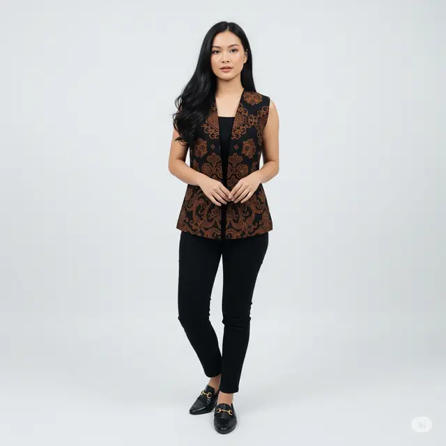 10 Model Jas Batik Masa Kini untuk Wanita: Modern dan Profesional - Hot ...