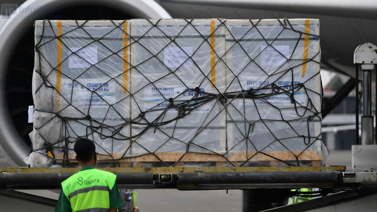 1 4 Juta Dosis Vaksin Covid 19 Sinopharm Tiba Di Jakarta News