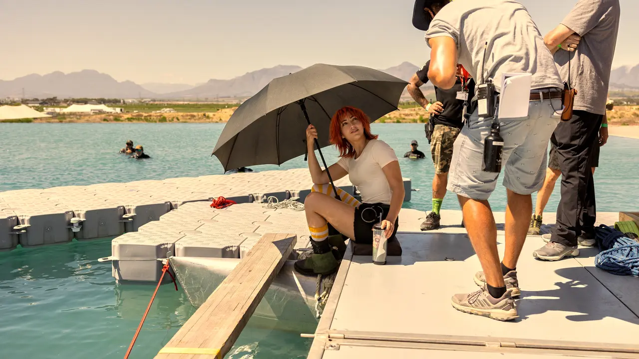 6 Potret Behind The Scene Syuting One Piece Live Action: Adegan ...