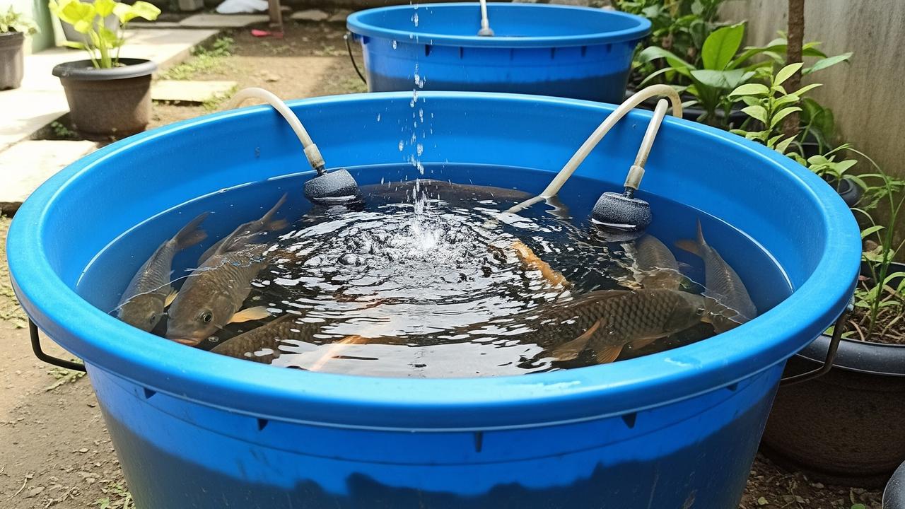 5 Cara Ternak Ikan Mas di Ember Bekas untuk Pemula, Praktis dan ...