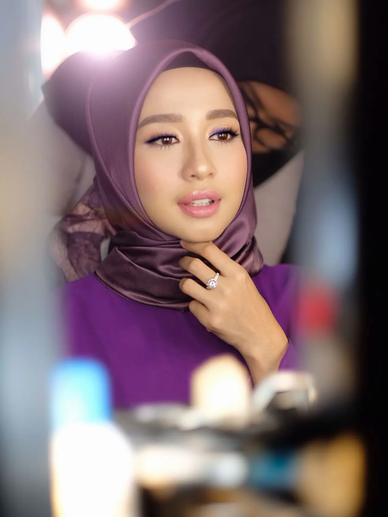 6 Potret Laudya Cynthia Bella dengan Makeup Tebal, Bikin Pangling - Hot Liputan6.com