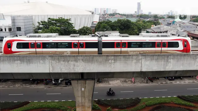 Pembangunan LRT Jakarta Fase 2A Bakal Urai Kepadatan di Stasiun ...