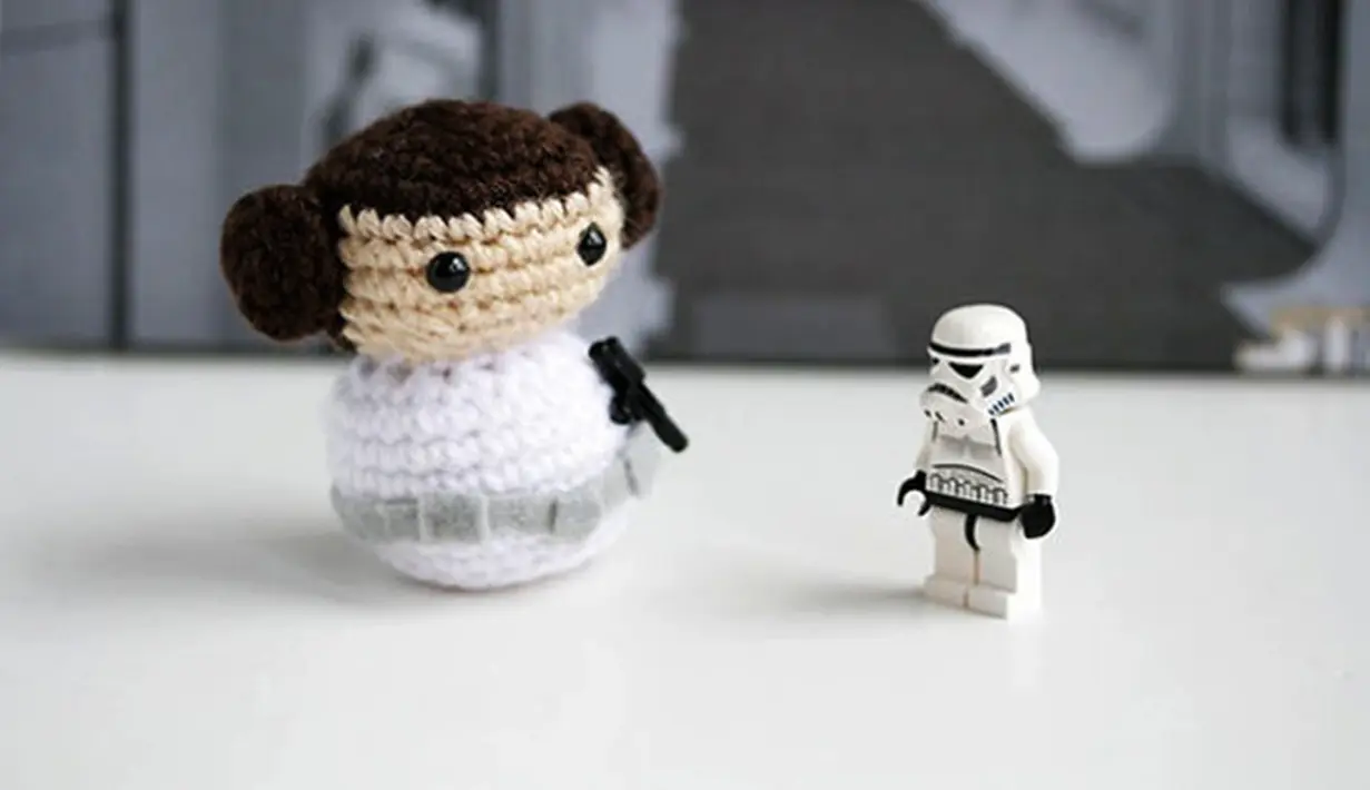 Meski Super Mini: Boneka Rajut Tokoh Kartun Ini Cute Dan Mengagumkan ...