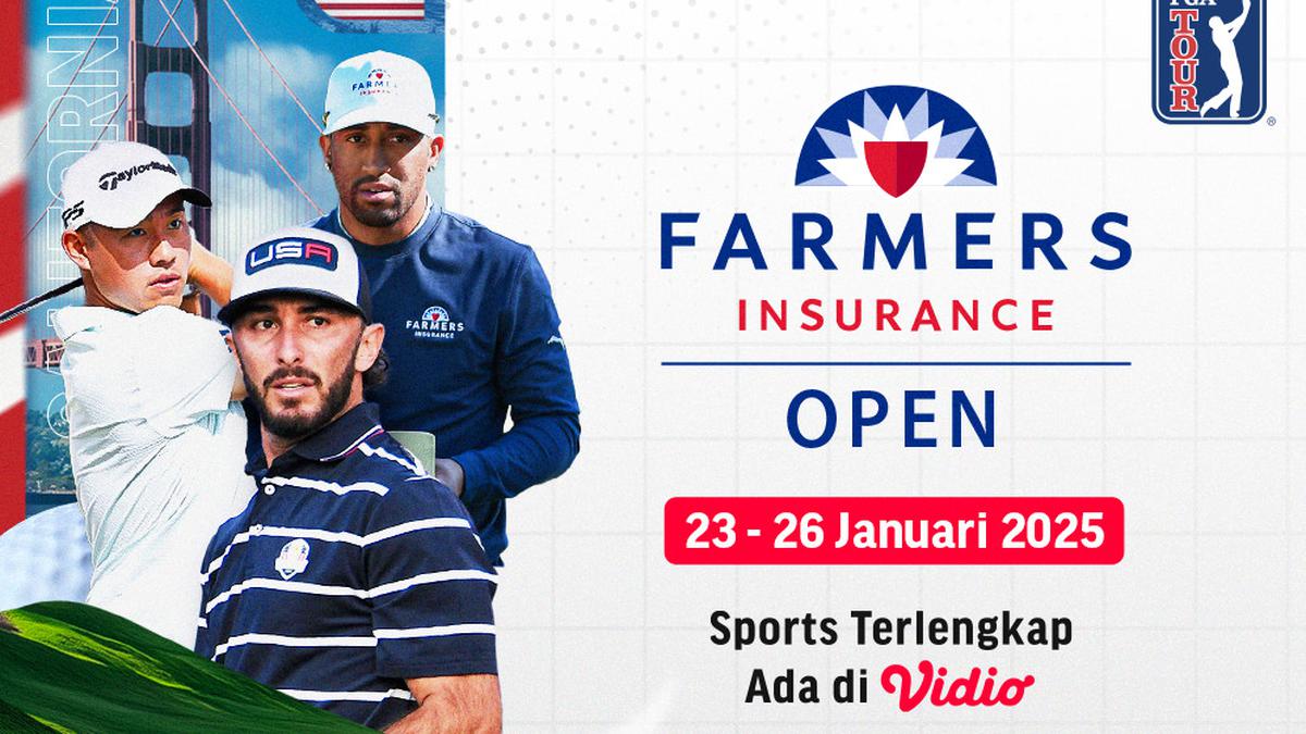 Jadwal dan Link Live Streaming PGA Tour 2025 - Farmers Insurance Open di Vidio - Dunia Bola.com