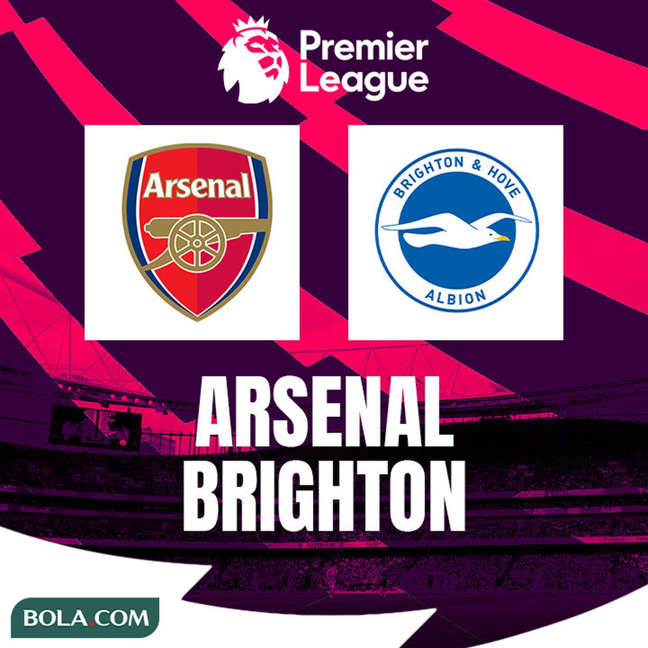 Arsenal vs Brighton: Tolak Dikudeta Man City, Meriam London Kembali ...