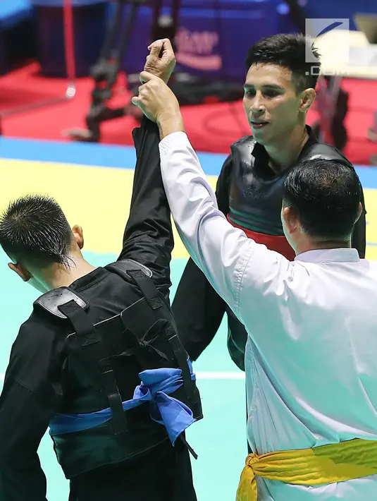 FOTO : Pesilat Indonesia, Iqbal Candra Pratama Masuk ke 8 Besar Asian ...
