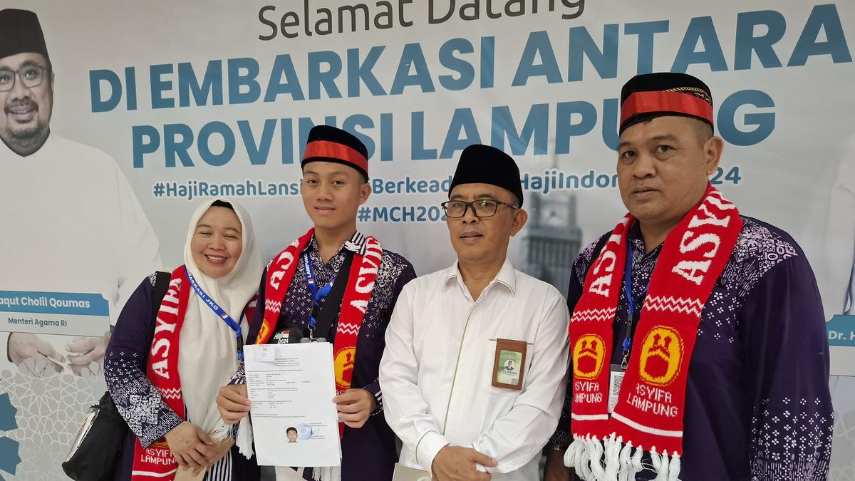 Jemaah Haji Termuda di Lampung Berusia 18 Tahun, Berangkat ke Tanah ...