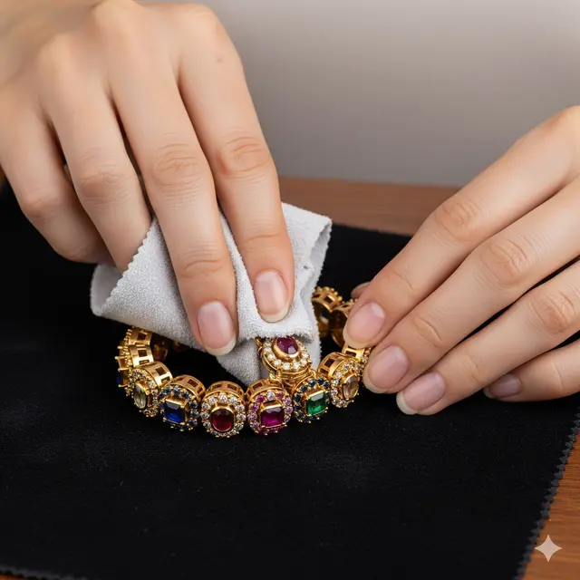 10 Model Gelang Batu Permata untuk Wanita Emas 24 Karat Terbaru 2025 ...