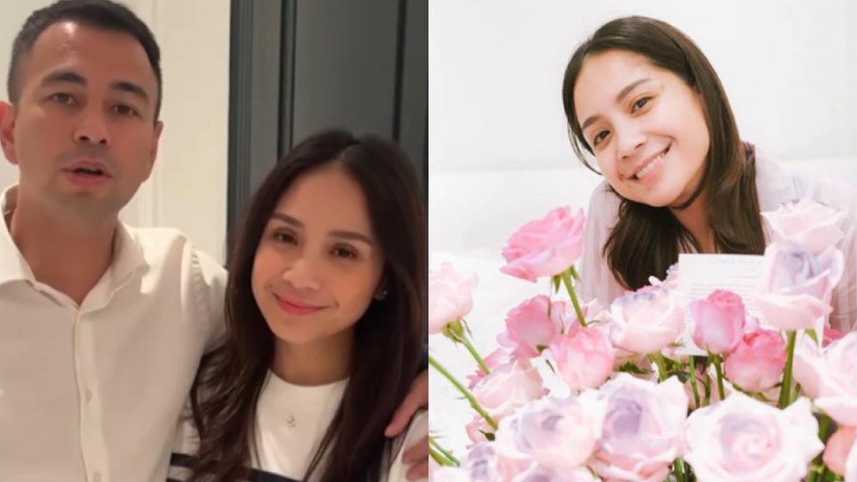 6 Potret Nagita Slavina Merayakan 10 Tahun Pernikahan dengan Raffi Ahmad Kenakan Piyama hingga ...