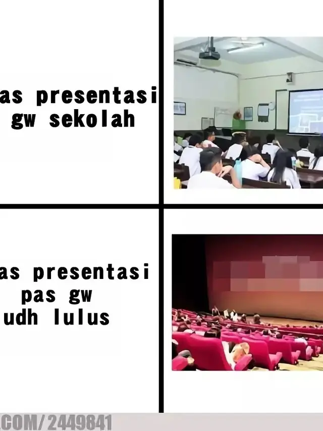 7 Meme Kocak Siswa Lulus SMA Ini Bikin Senyum Tipis, Relate Banget ...