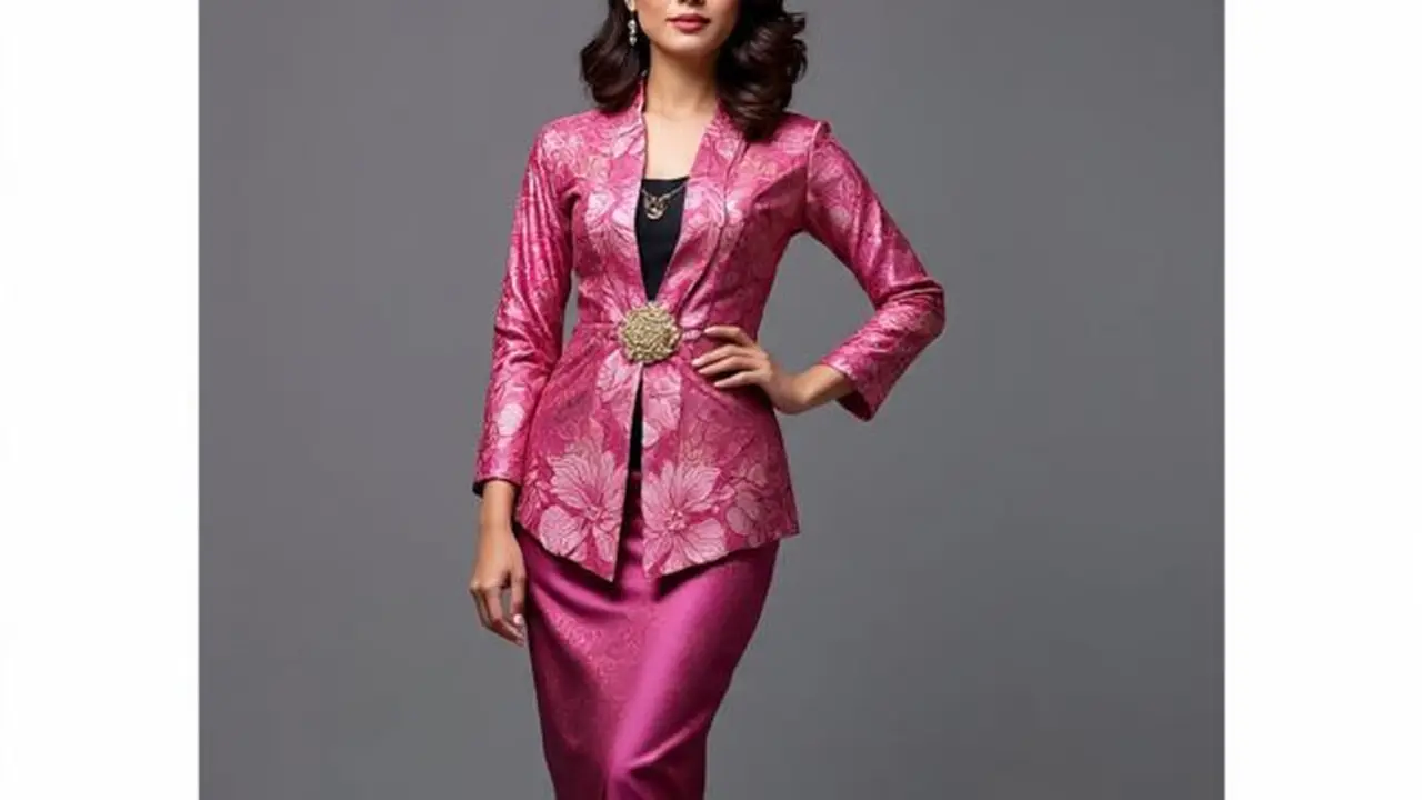 8 Model Baju Batik Motif Bunga Terbaru 2025 untuk Hijab dan Nonhijab ...