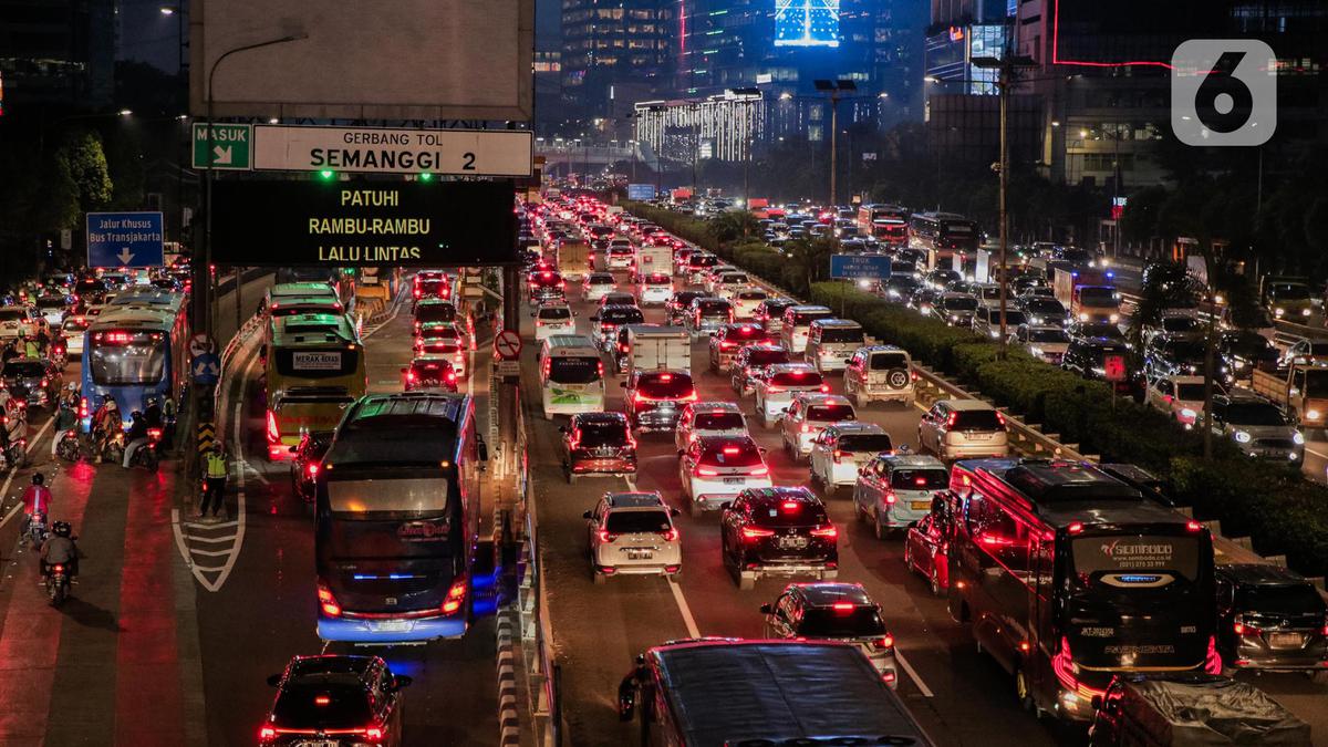 Arus Balik Lebaran Idul Fitri, Volume Kendaraan di Tol Dalam Kota Jakarta Diprediksi Meningkat ...