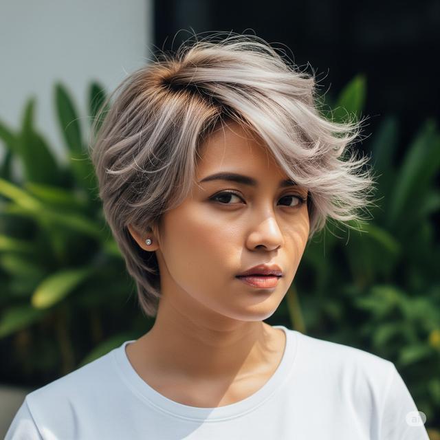 7 Potongan Shaggy Layer Pendek untuk Rambut Tipis, Tampil Awet Muda ...