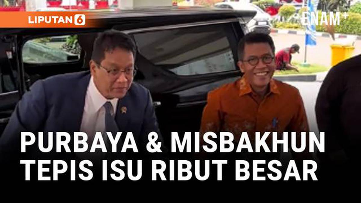 Momen Purbaya & Misbakhun DPR Satu Mobil, Tepis Isu Ribut Besar