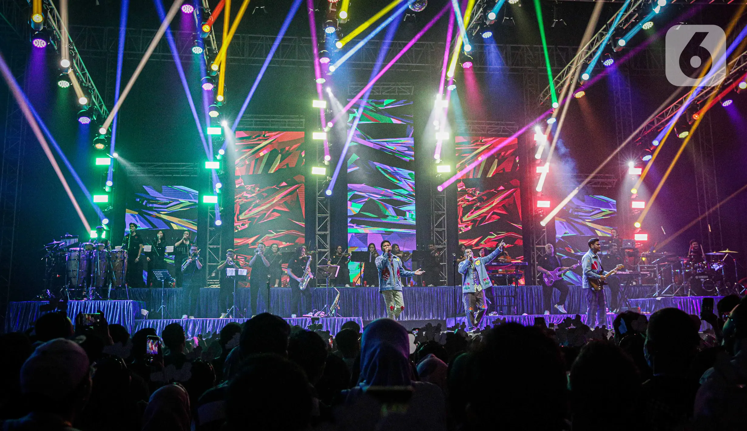 Kemeriahan Konser RAN The Sweet Seventeen Show - Foto Liputan6.com