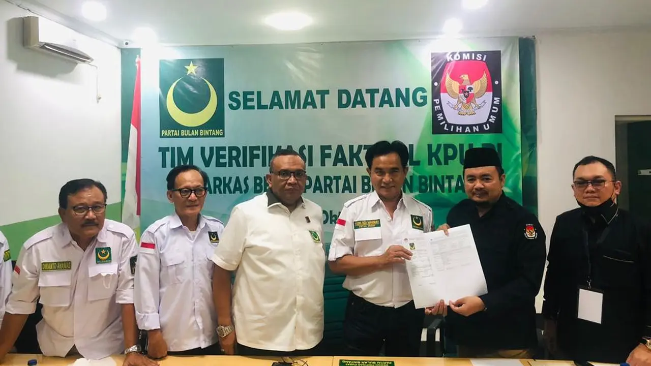 KPU Mulai Verifikasi Faktual, Yusril Harap PBB Bisa Ikut Pemilu 2024