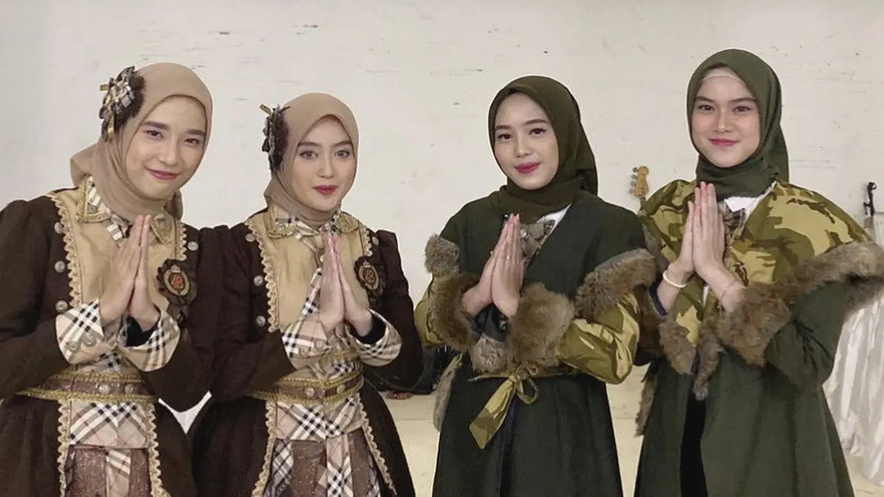Tampilan Berhijab 5 Ex Member JKT48 Saat Hadir di Anniversary Konser 10 ...