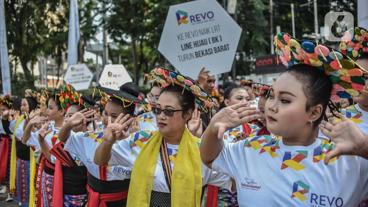 Parade Budaya Beautiful Heritage of Indonesia di CFD