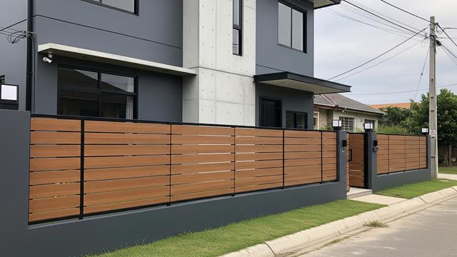 9 Inspirasi Gambar Fasad Rumah Minimalis dengan Pagar Horizontal, Bikin ...