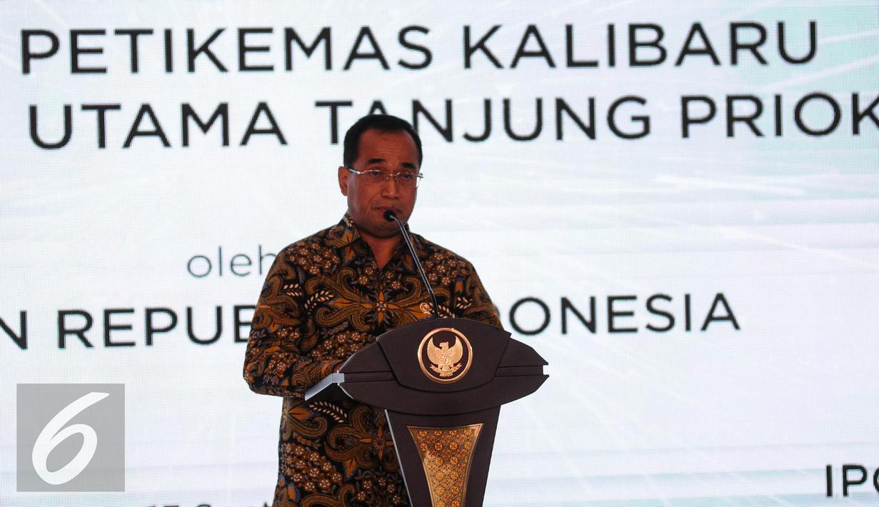 Presiden Jokowi Resmikan Terminal Petikemas Kalibaru - Foto Liputan6.com