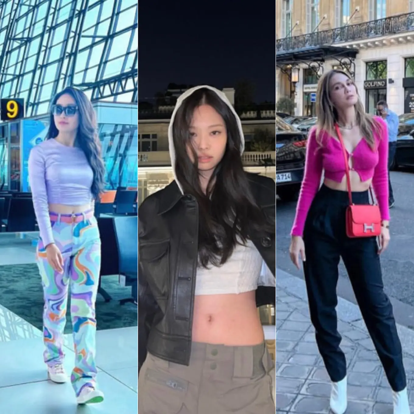 10 Inspirasi OOTD Crop Top dari Jennie Blackpink Hingga Natasha Wilona