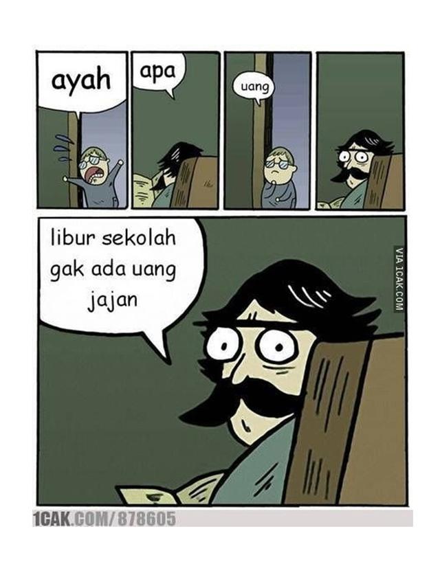 10 Meme Kocak saat Libur Sekolah Ini Relate Banget