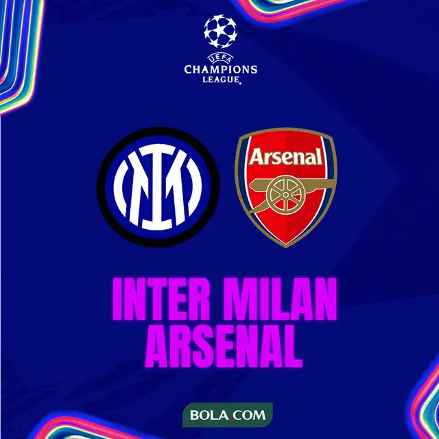 Prediksi Liga Champions Inter Milan vs Arsenal: Jaga Tren Positif di Eropa - Bola Liputan6.com