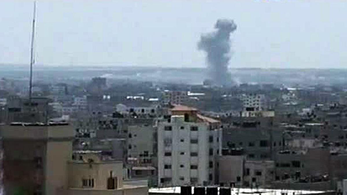 Italian Tower di Gaza Diroket Israel, 20 Orang Luka-luka - Global ...