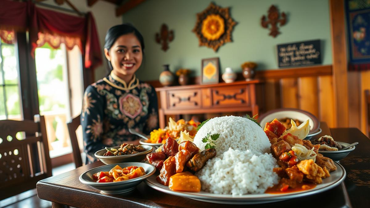Nasi Rames Adalah Hidangan Khas Indonesia yang Menggugah Selera