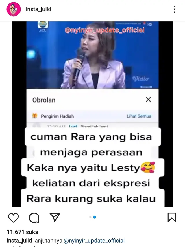 Kiky Saputri Bawakan Materi Komedi yang Bahas Lesti Kejora dan Rizky Billar, Reaksi Rara LIDA ...