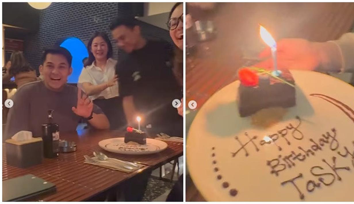 Potret Taskya Namya Rayakan Ultah ke-31 Bareng Ari Irham, Terpaut Usia ...