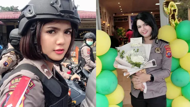7 Potret Terbaru Polwan yang Pernah Viral di Medsos, Bikin Pangling - Hot Liputan6.com