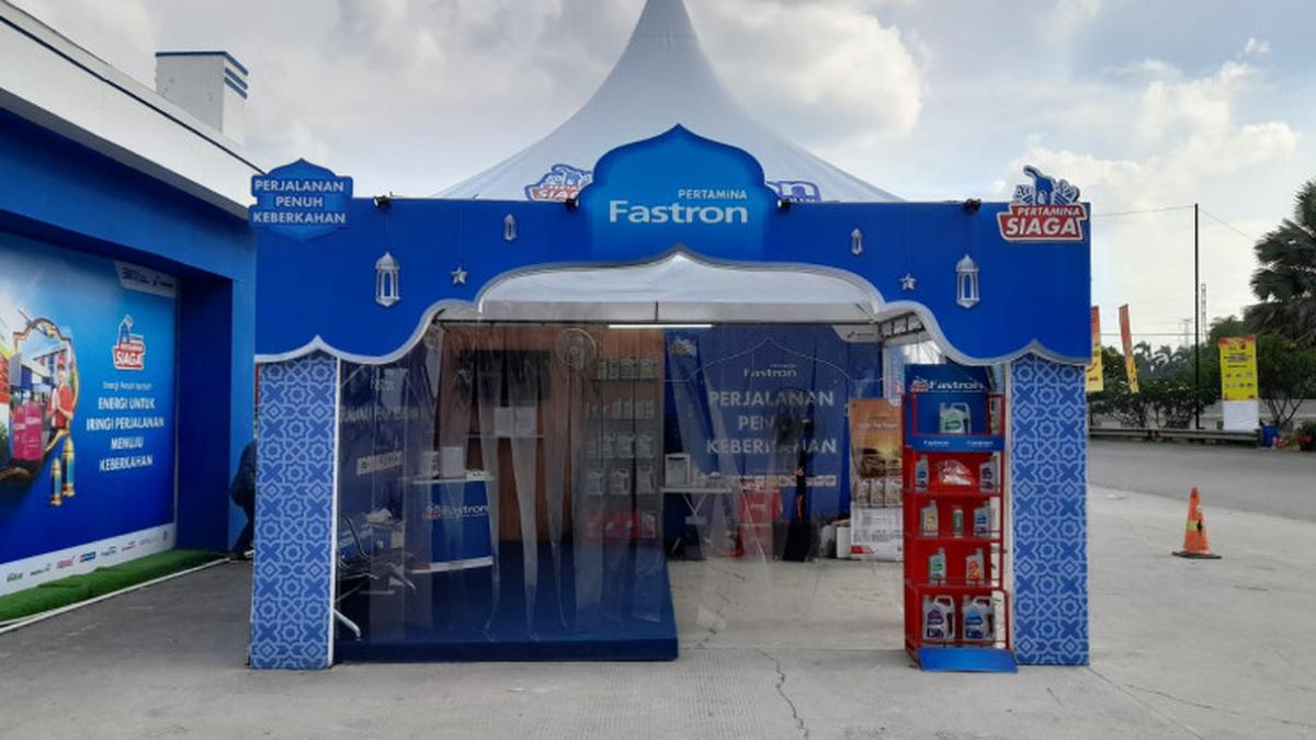 Posko Siaga Fastron Siap Berikan Layanan Ganti Oli Kepada Pemudik ...