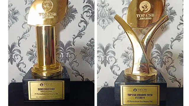 PGN Raih Penghargaan TOP CSR Awards 2020
