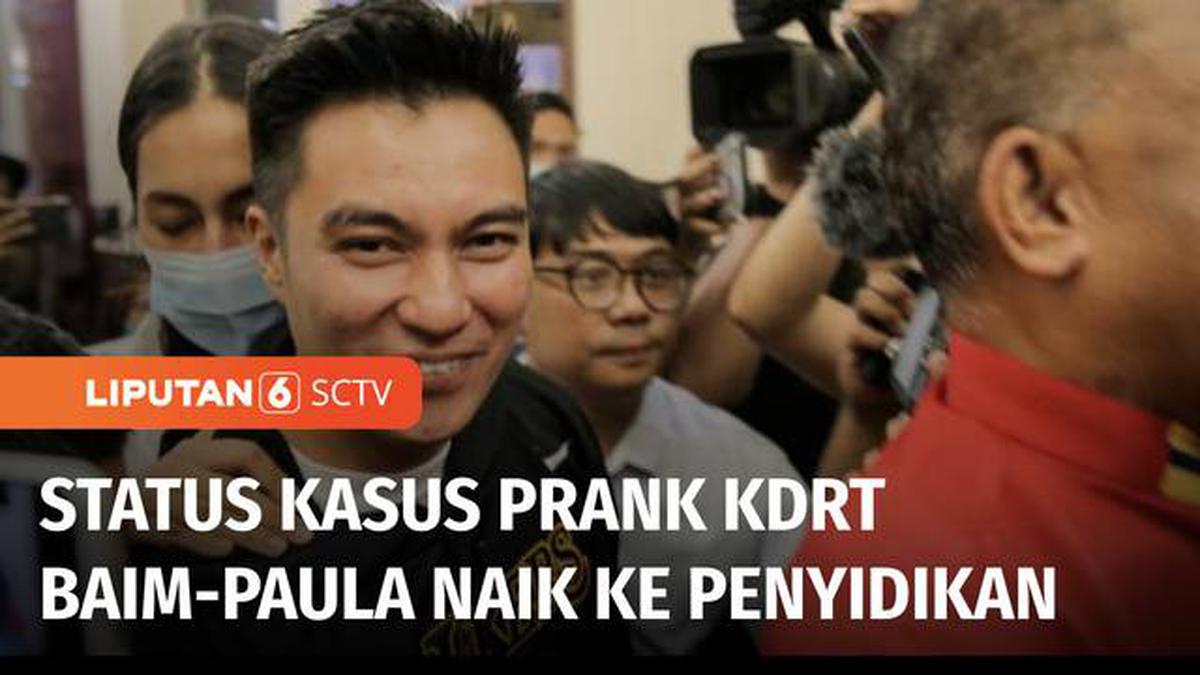 Video Polisi Menaikkan Status Kasus Prank Kdrt Baim Wong Ke Penyidikan