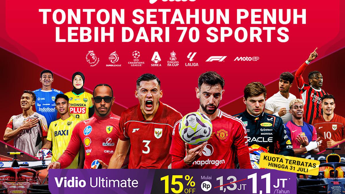 Promo Terbatas! Khusus Pelanggan Baru, Langganan Vidio Setahun Kini ...