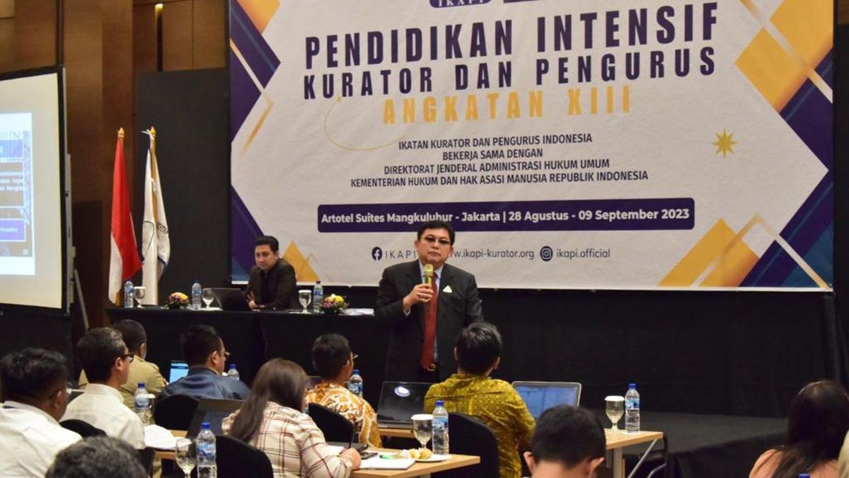 IKAPI: Kurator Harus Profesional demi Kemajuan Perekonomian Bangsa ...