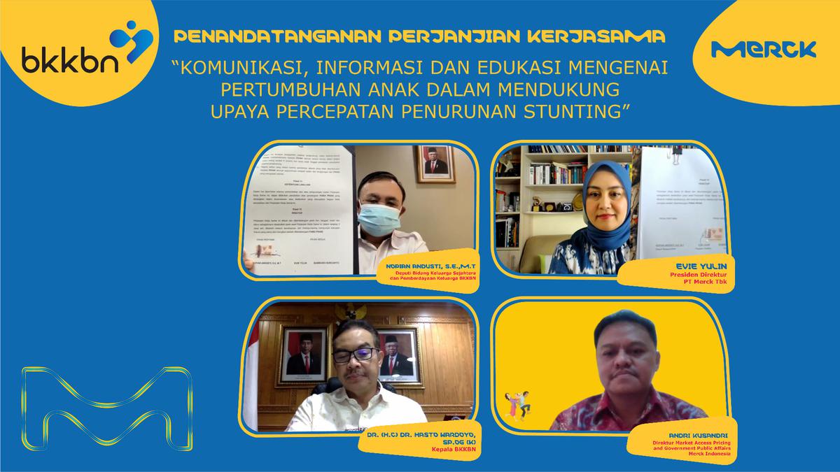 Dukung Penanggulangan Stunting, Merck dan BKKBN Teken Kerja Sama untuk ...