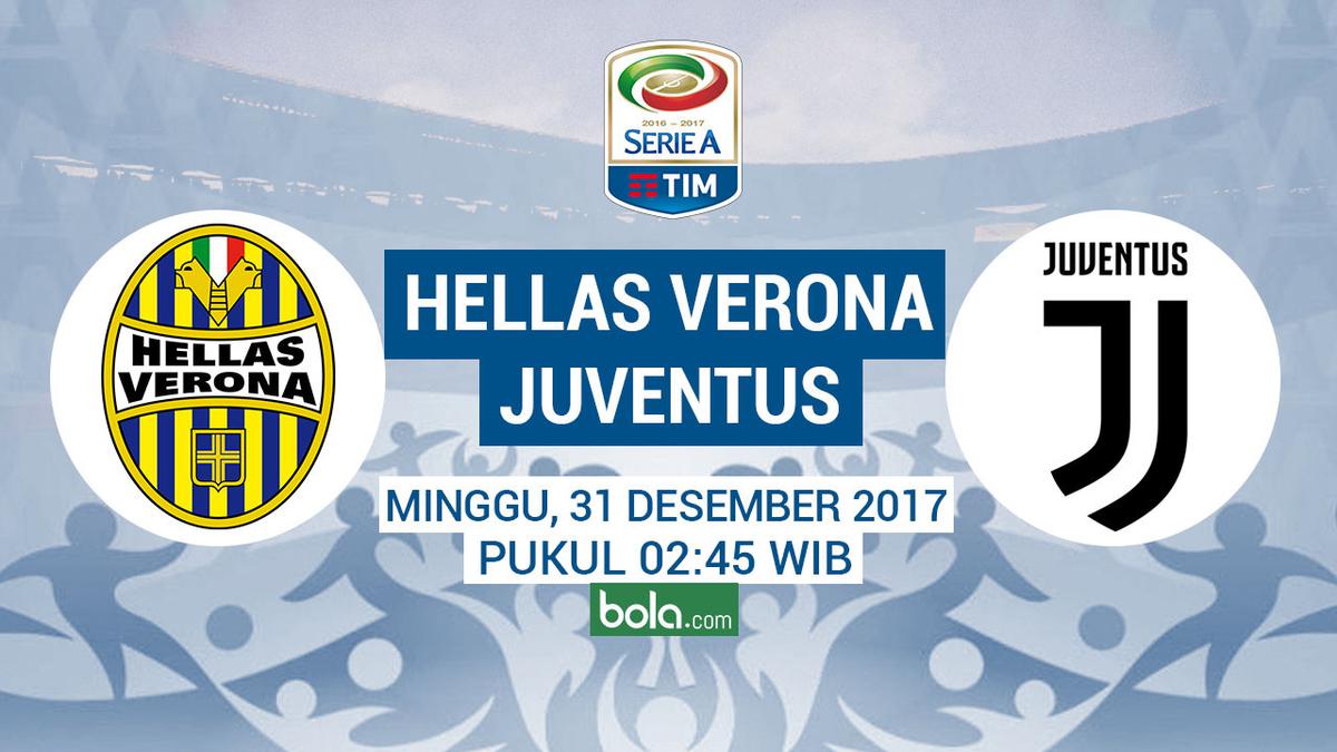 Susunan Pemain Hellas Verona Vs Juventus - Dunia Bola.com