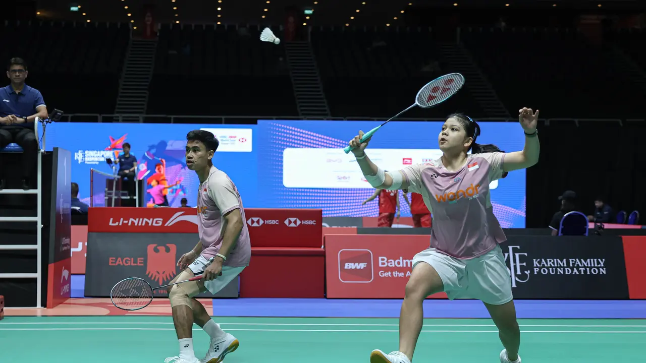 Hasil Singapore Open 2025: Jafar/Felisha Lolos ke-16 Besar - Bola Liputan6.com