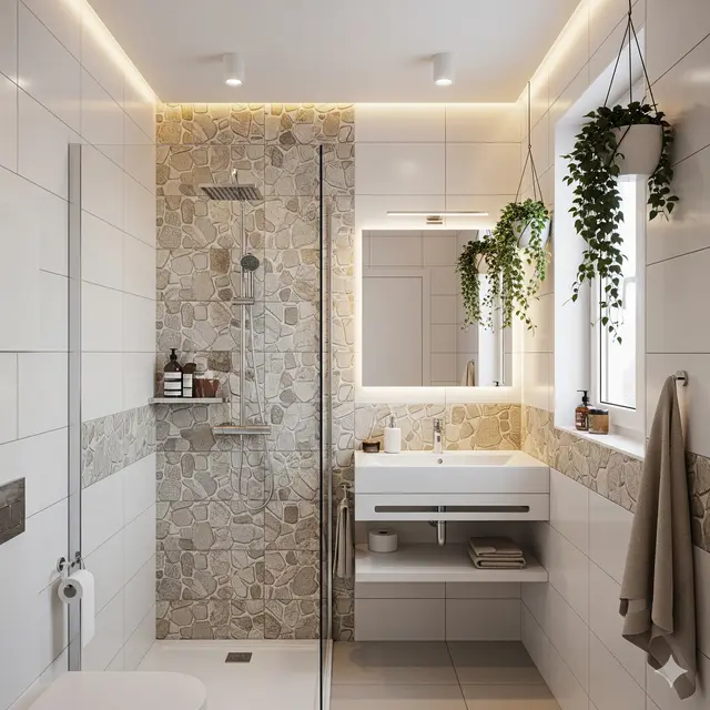 8 Inspirasi Kamar Mandi Kecil yang Aesthetic: Sulap Ruang Terbatas Jadi Fungsional - Hot ...