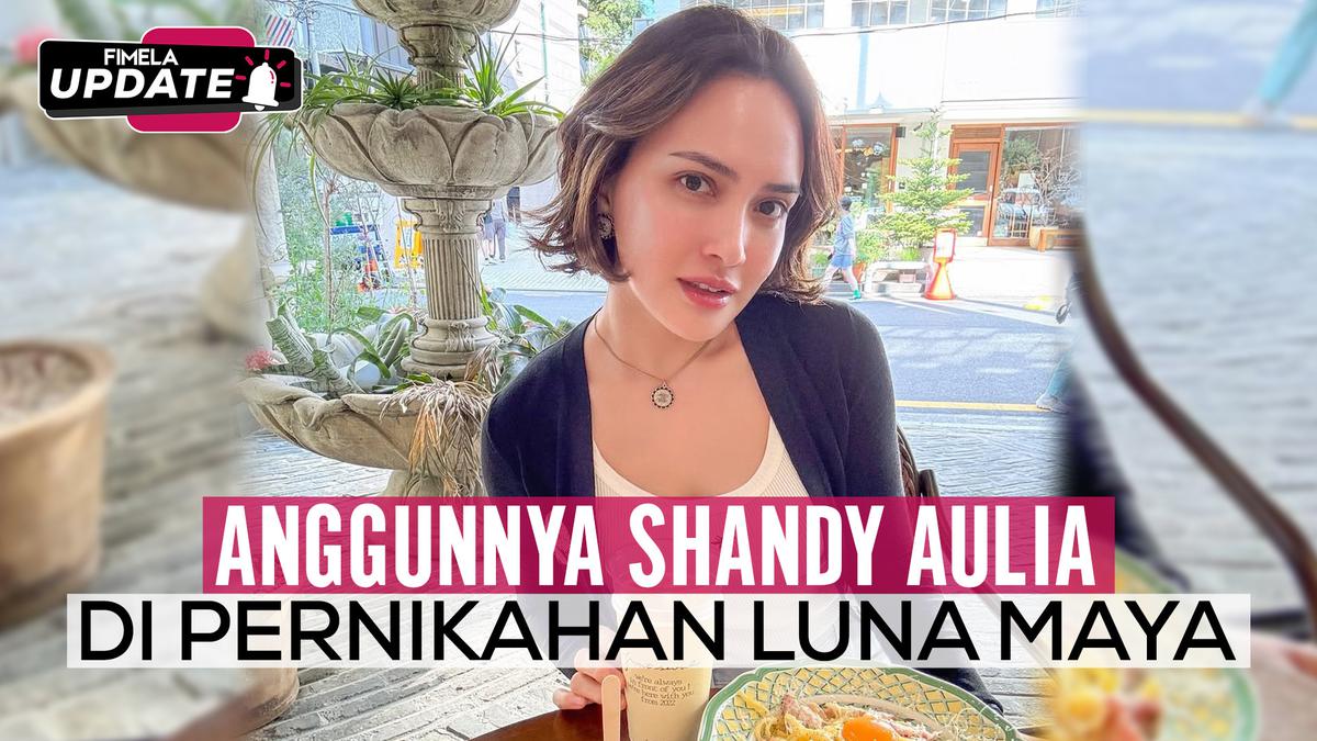 Penampilan Anggun Shandy Aulia di Pernikahan Luna Maya, Kalung Rp 400 ...