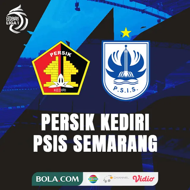Link Live Streaming BRI Liga 1 di Vidio: Persik Kediri Vs PSIS Semarang - Indonesia Bola.com