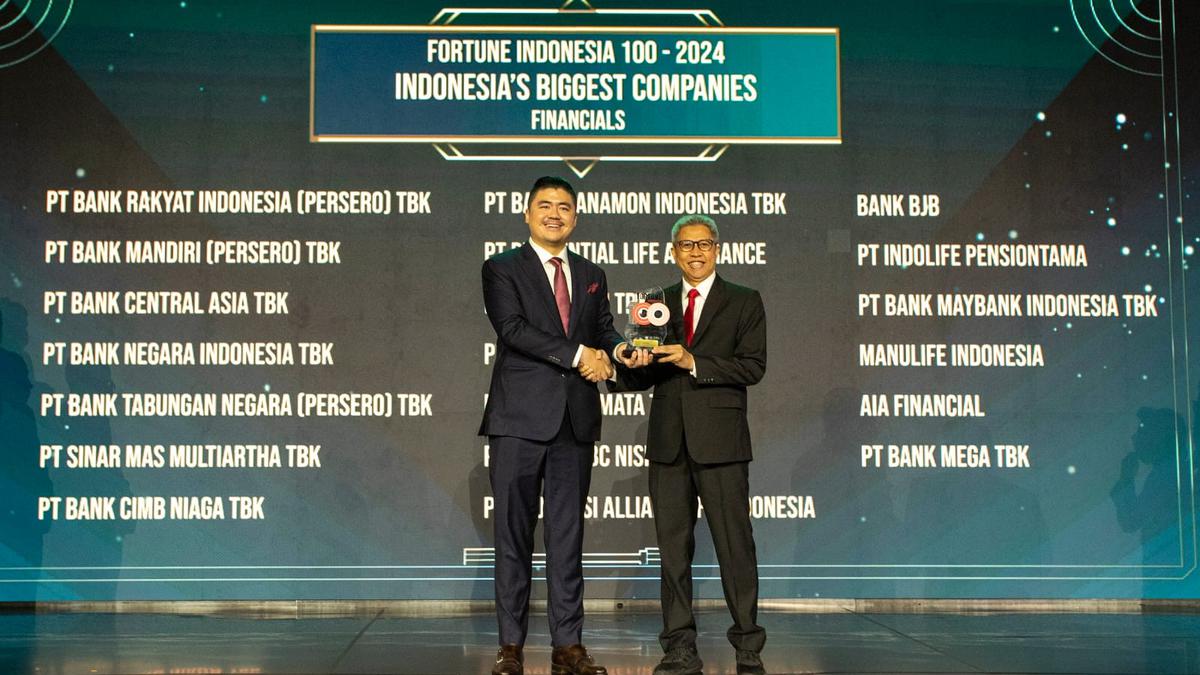 Mampu Jaga Kinerja, Bank BJB Raih Penghargaan IDN Fortune 100 - Bisnis Liputan6.com