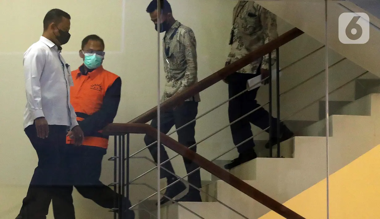 KPK Tahan Hakim Yustisial MA Edy Wibowo Terkait Kasus Dugaan Suap - Foto Liputan6.com