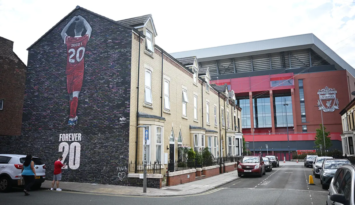 Foto: "Forever 20", Mural Baru untuk Penghormatan Mendiang Diogo Jota ...