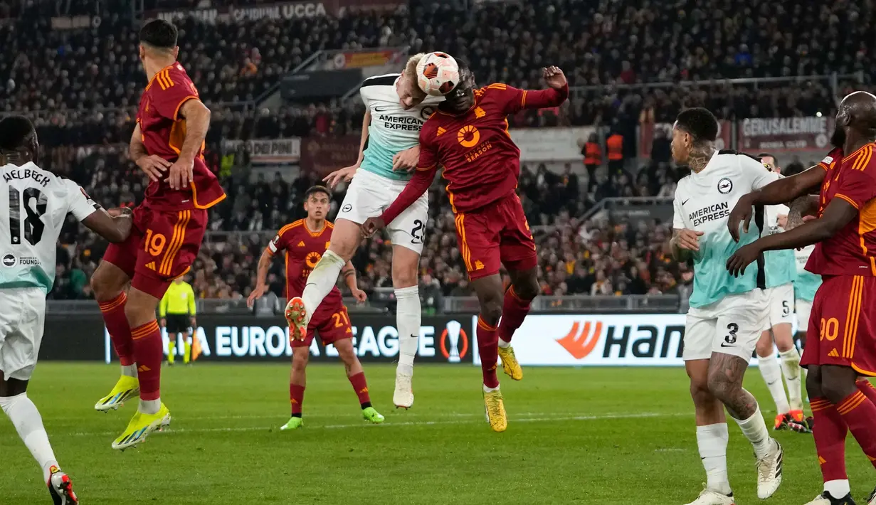 Bungkam Brighton, Mesin Gol AS Roma Bekerja Sempurna - Foto Liputan6.com
